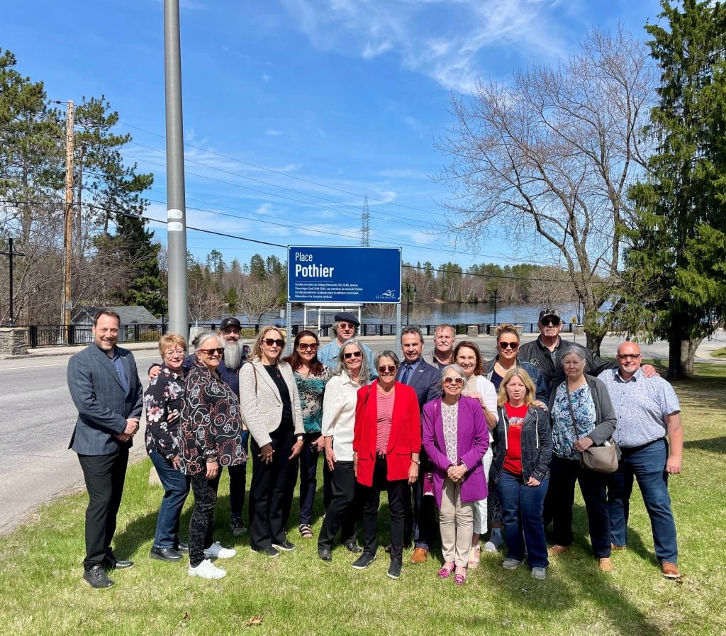 La Ville inaugure la place Pothier en hommage à une famille pionnière ...
